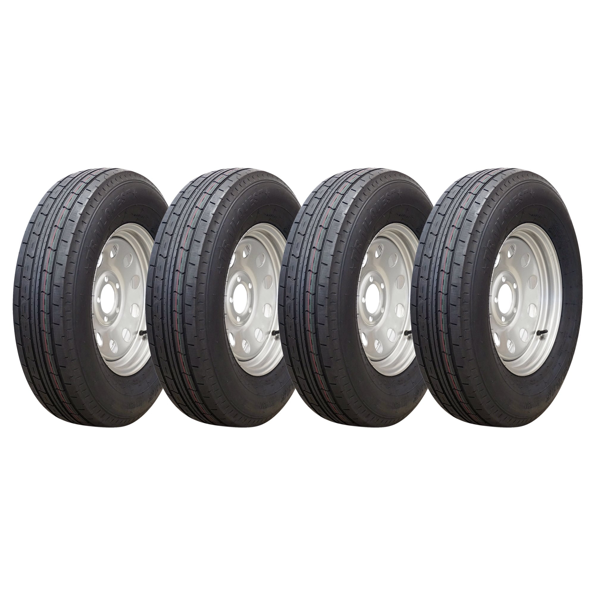 Goodride 10 Ply Radial Trailer Tire & Wheel Set, ST 225/75R15, 5 Lug ...