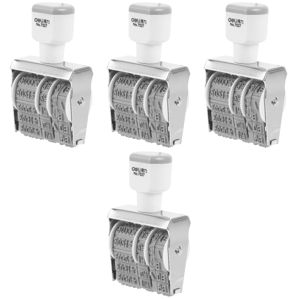 Set of 4 Undated Month Stamp Custom Stamps for Business - Walmart.com