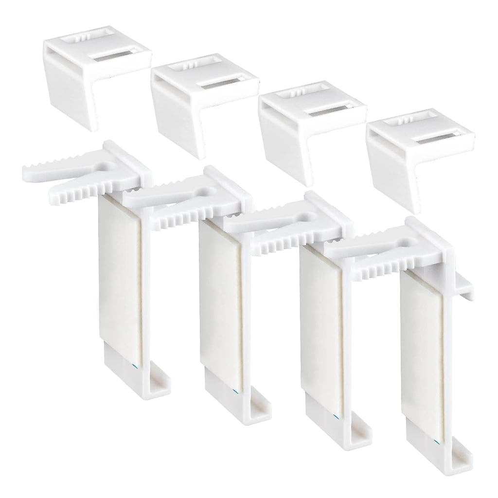 Set of 4 Universal Roller Blind Mounting Brackets Easy to Use No ...