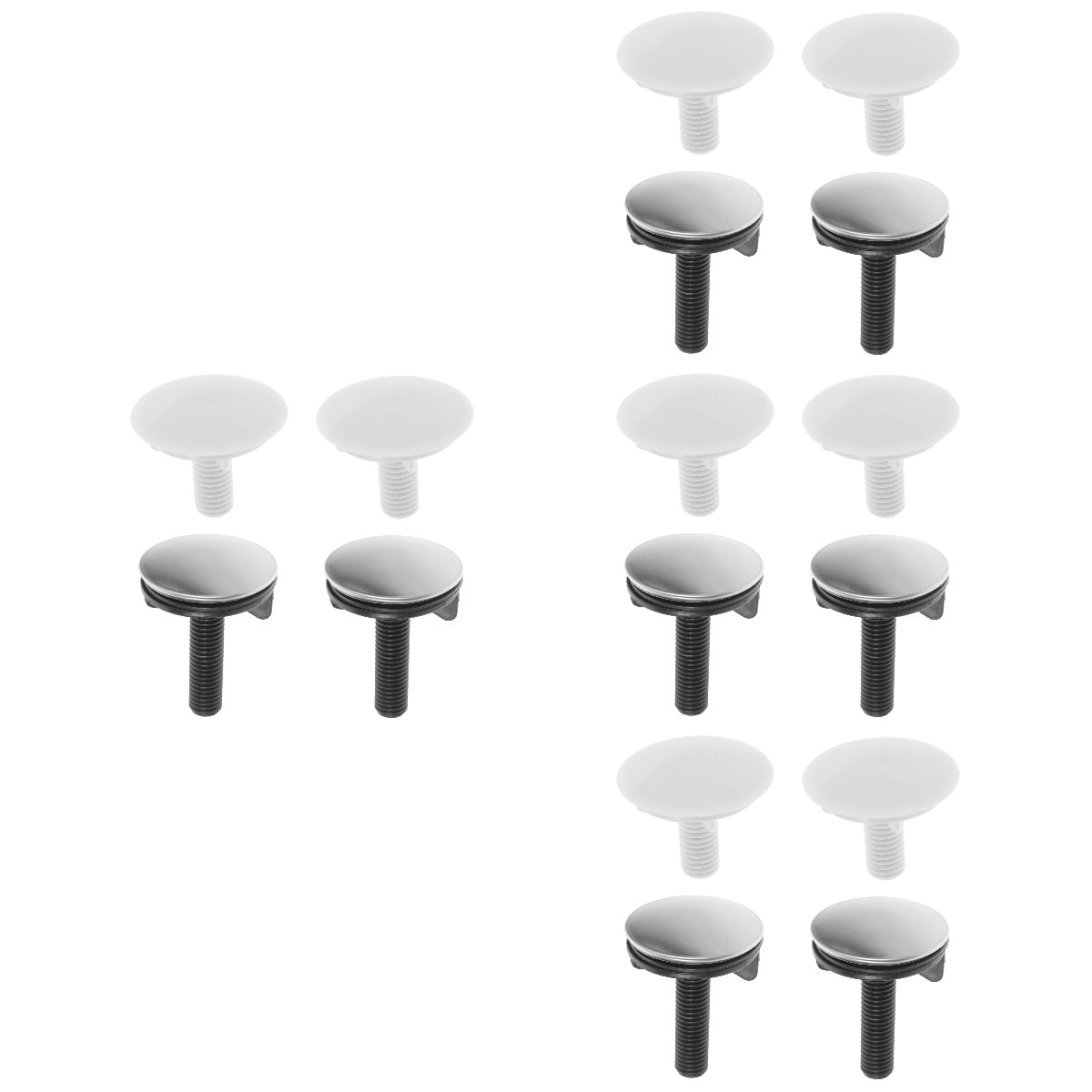 Set of 4 Washbasin Hole Cover Faucet Cap Strainer Plug Baby - Walmart.com