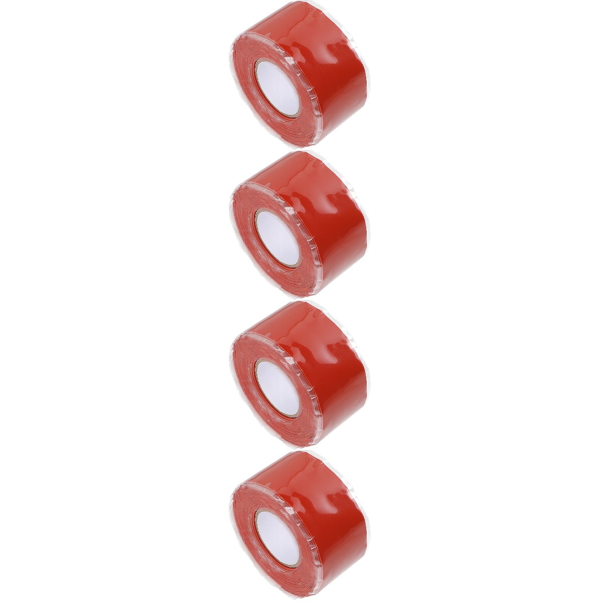 4 Pieces Leak Stop Tape Waterproof Seam Trans Transparent Red - Walmart.com
