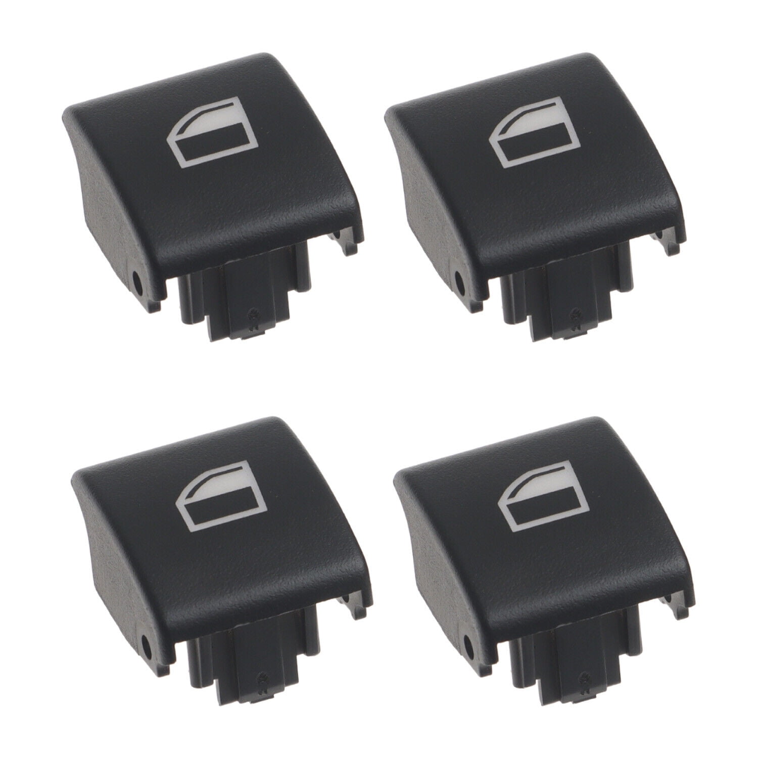 Set of 4 Window Switch Button Cover Cap for 2001-2005 BMW 325i 330i M3 ...