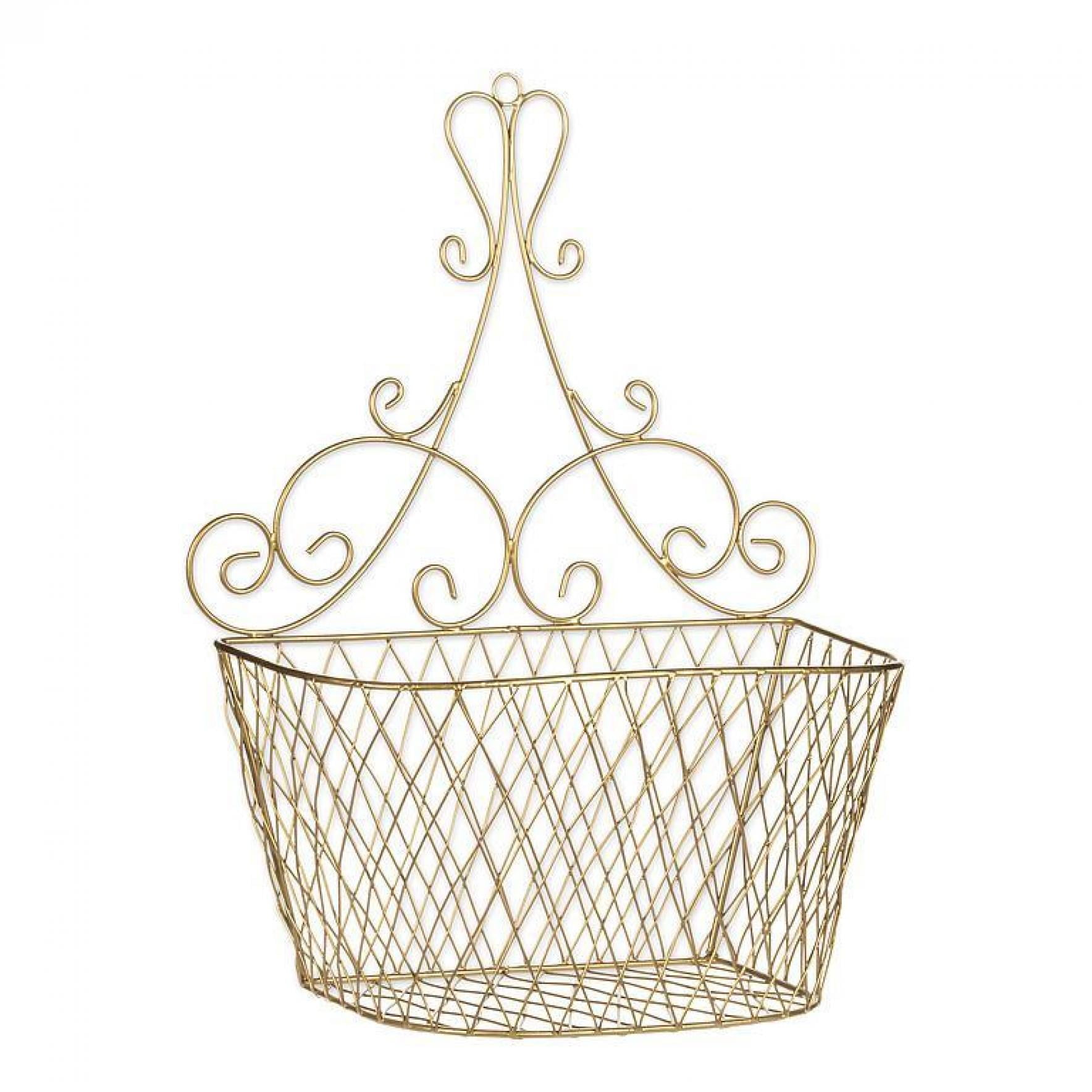 Set of 4 Wire Mesh Wall Basket - Walmart.com