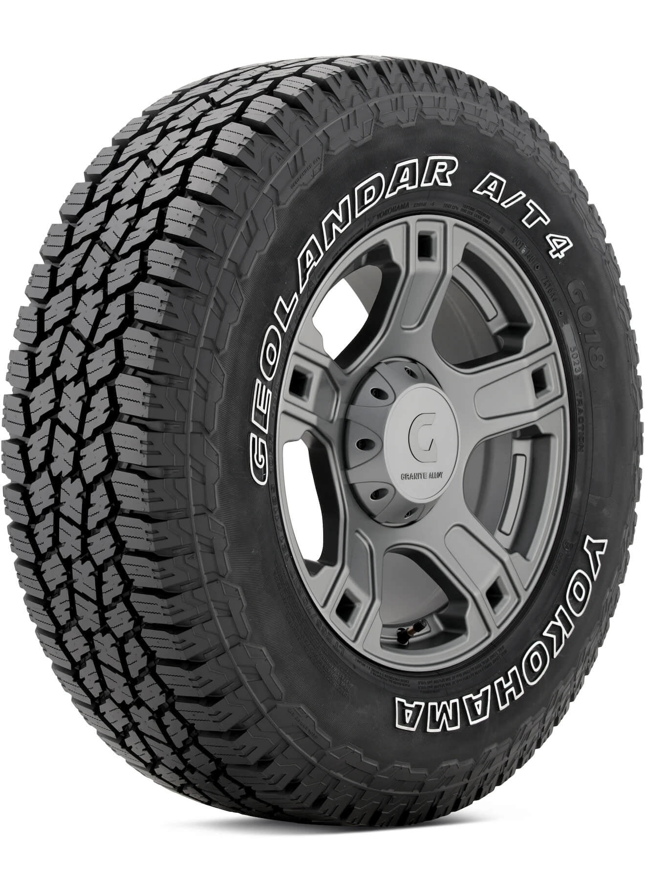 Set of 4 Yokohama Geolandar A/T4 LT275/70R18/10 10-Ply 125S Tires ...