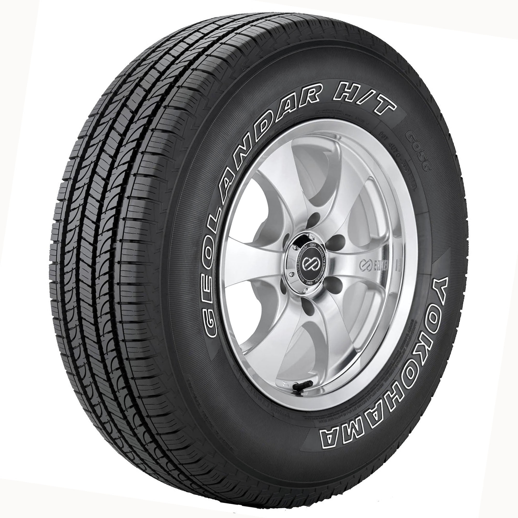 Set of 4 Yokohama Geolandar H/T G056 P245/65R17 105T Tires Fits: 2004 Jeep Grand Cherokee ...