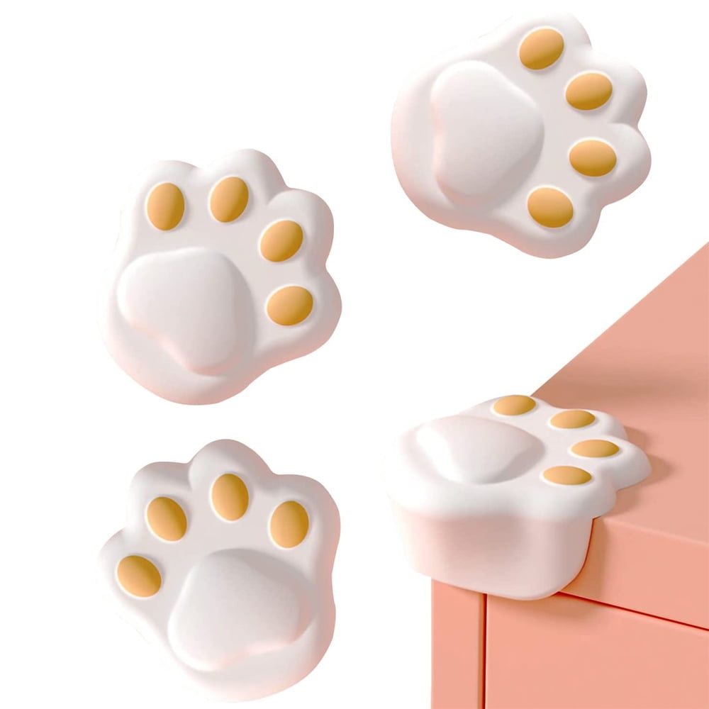 Set of 4 baby furniture corner protectors, baby edge safety bumper ...