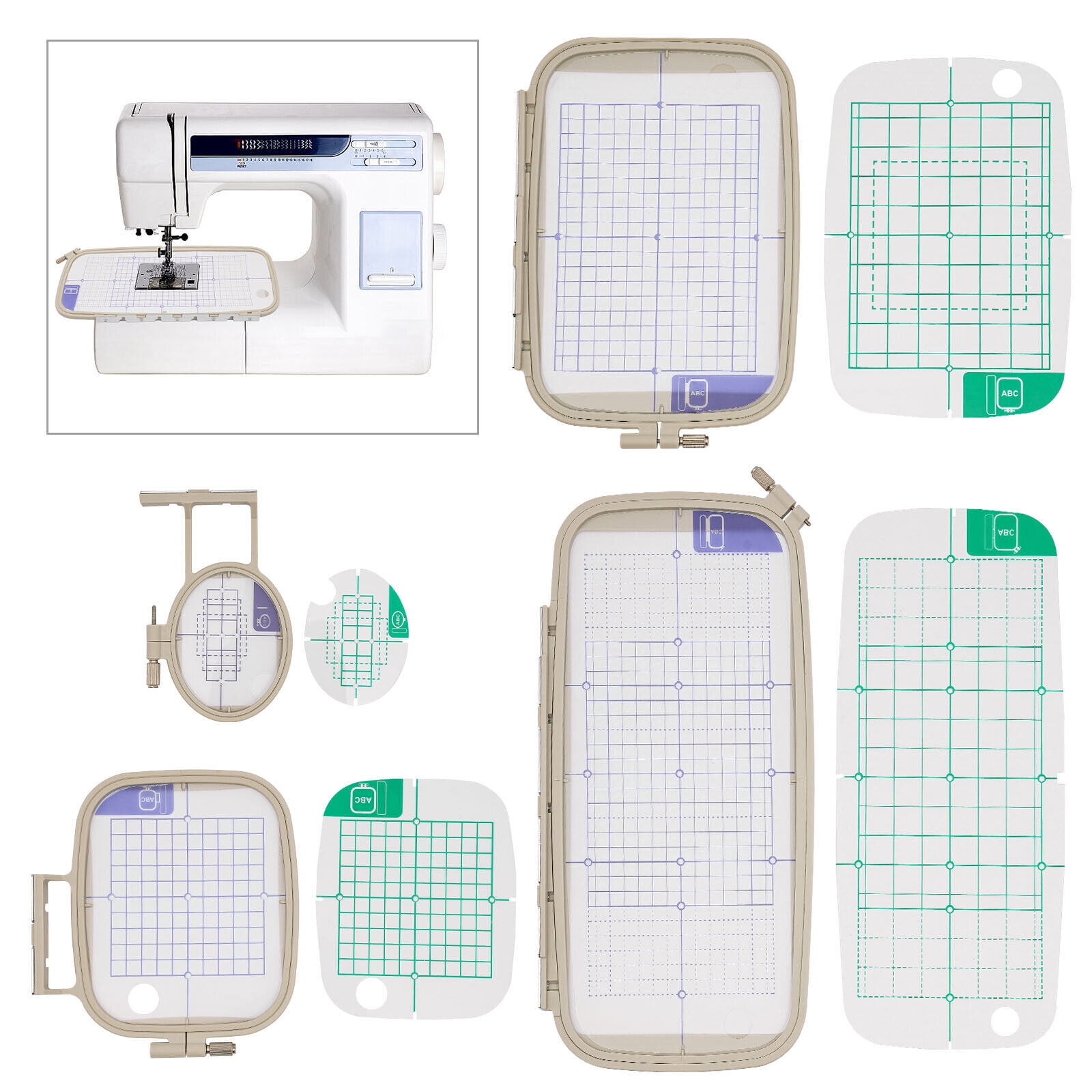 Set of 4 for Brother PE770 PE700 PE700II PE780D PE800 Machine ...