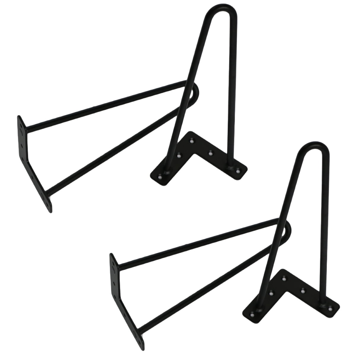 Set Of 4 Steel Table Legs For Furniture And Offices, U-Shaped Table ...