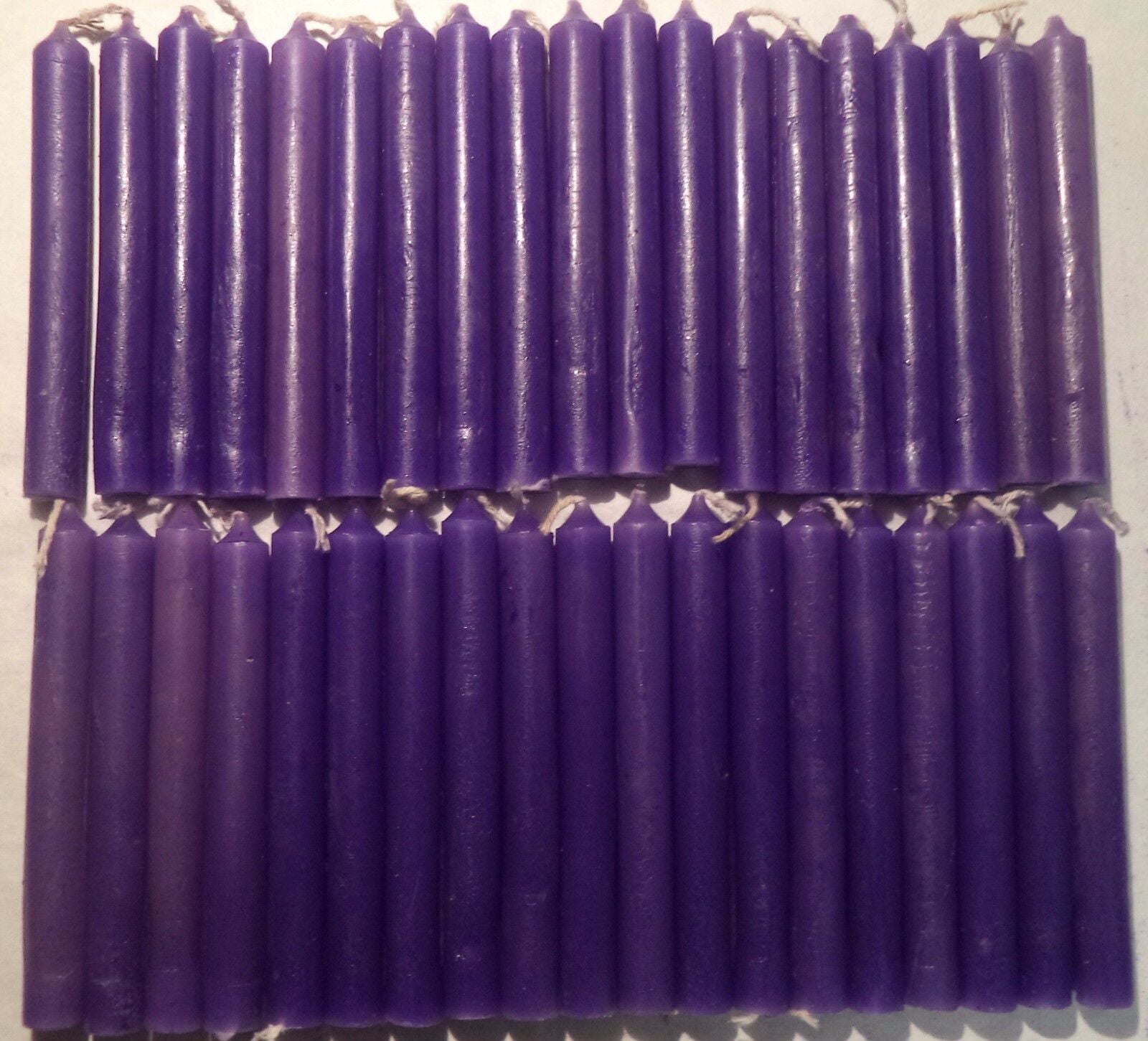 Set of 40 Mini 4" Chime Spell Candles: Violet (Wicca, Altar, Ritual ...