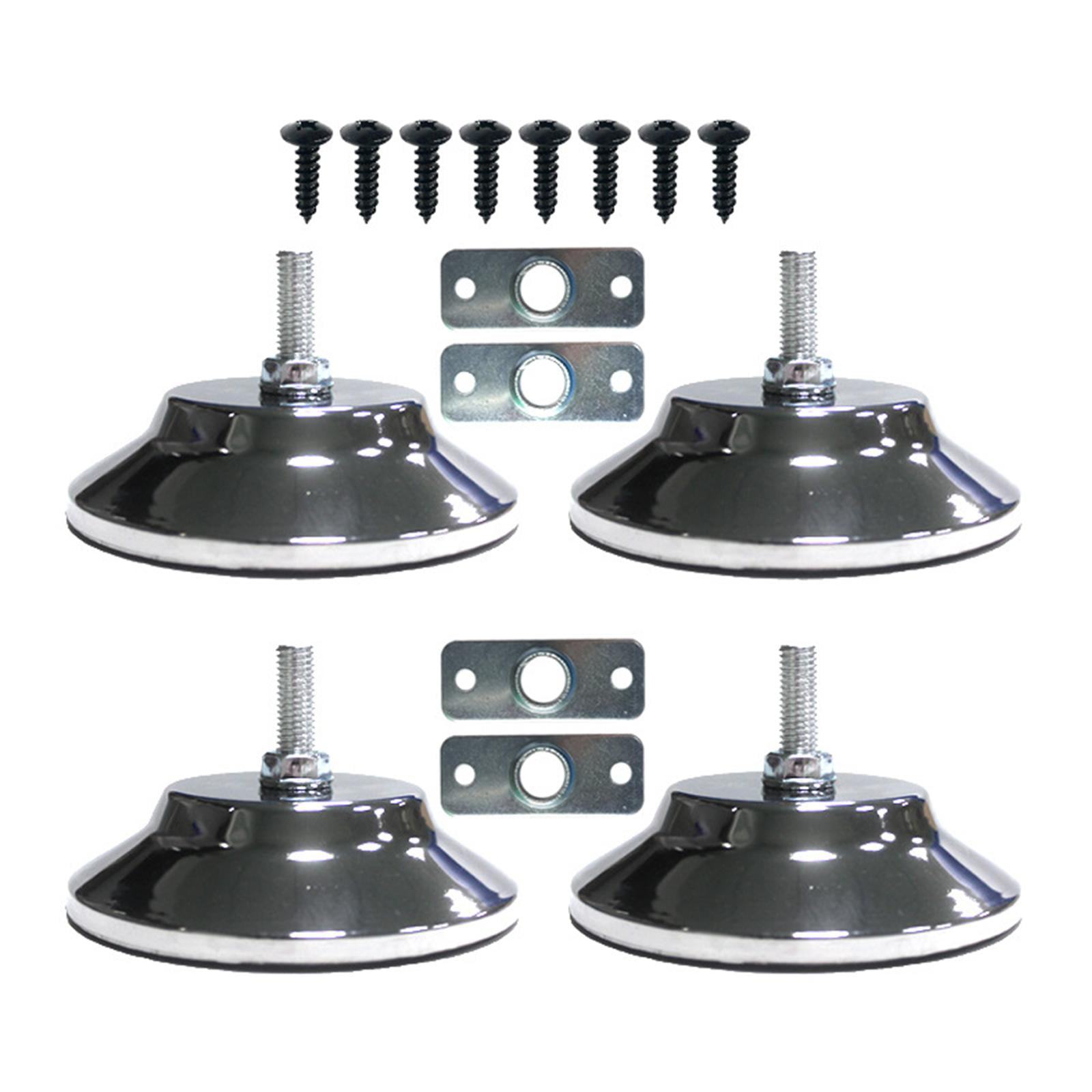 Set of 4Pcs Billiard Pool Table Leg Levelers Adjustable Billiard Table ...
