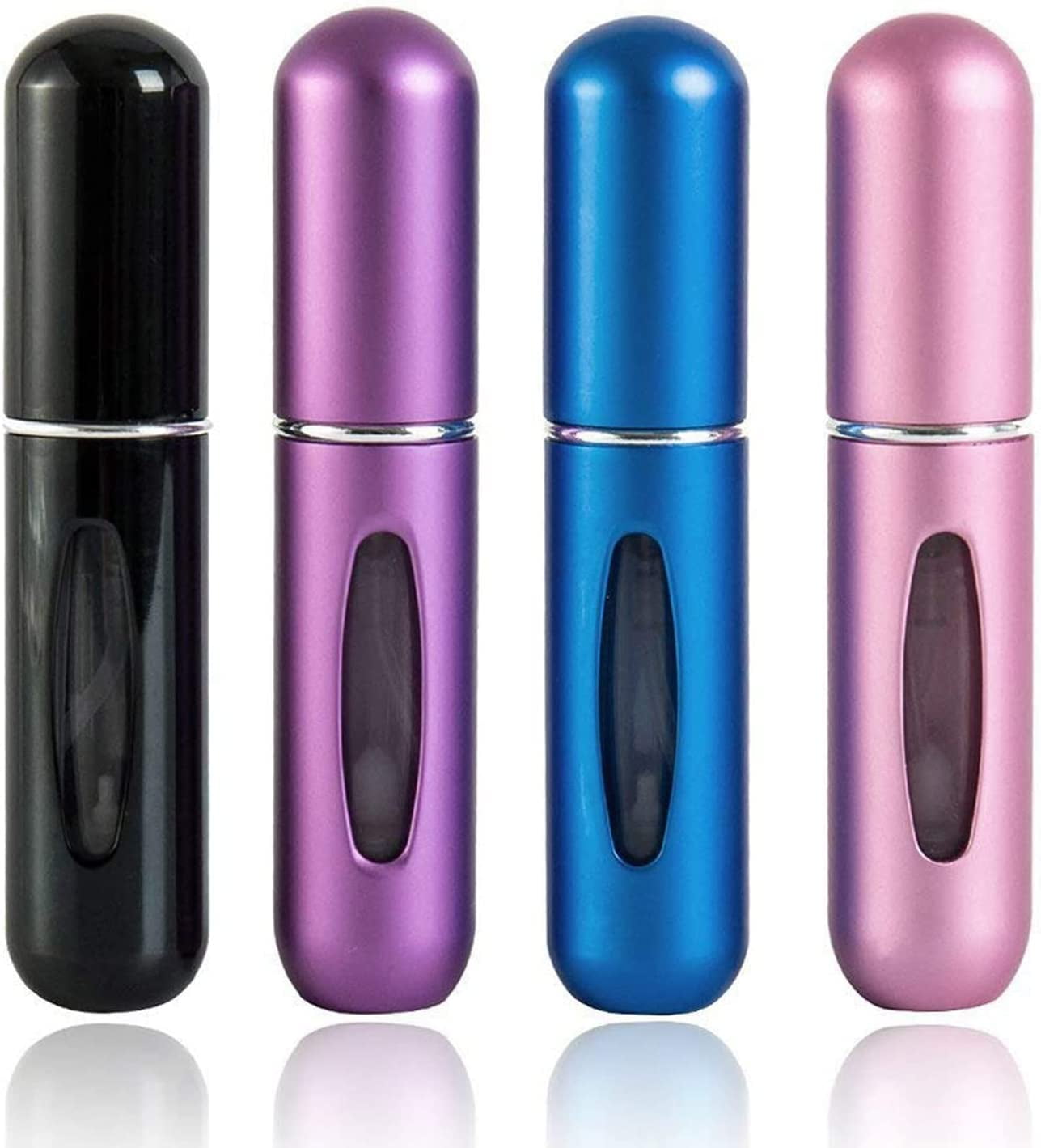 Set of 4Perfume Atomiser Refillable Travel Perfume Atomiser Perfume ...