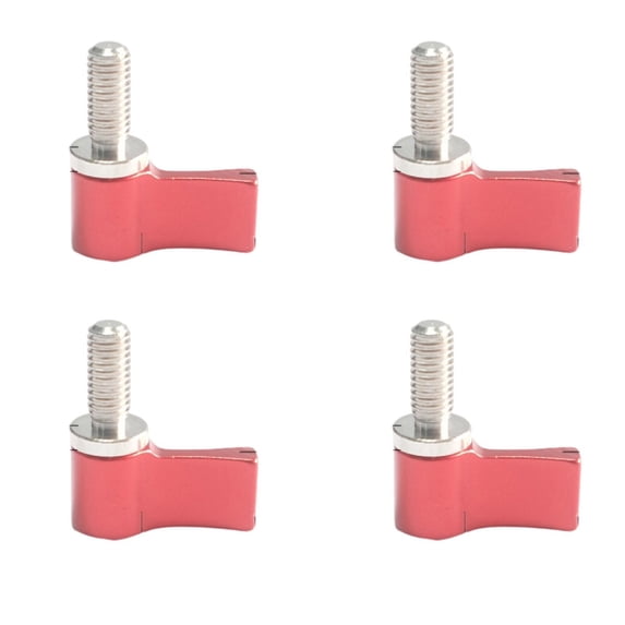 Set of 4pcs Aluminum Alloy L Shaped Positioning Screw Easy Adjustment ...