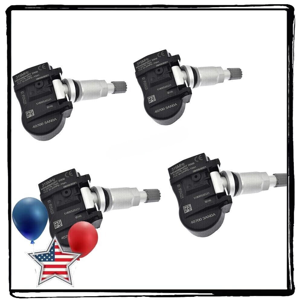 Set of 4x Tire Pressure TPMS Sensor 40700-3AN0A for Nissan Frontier ...