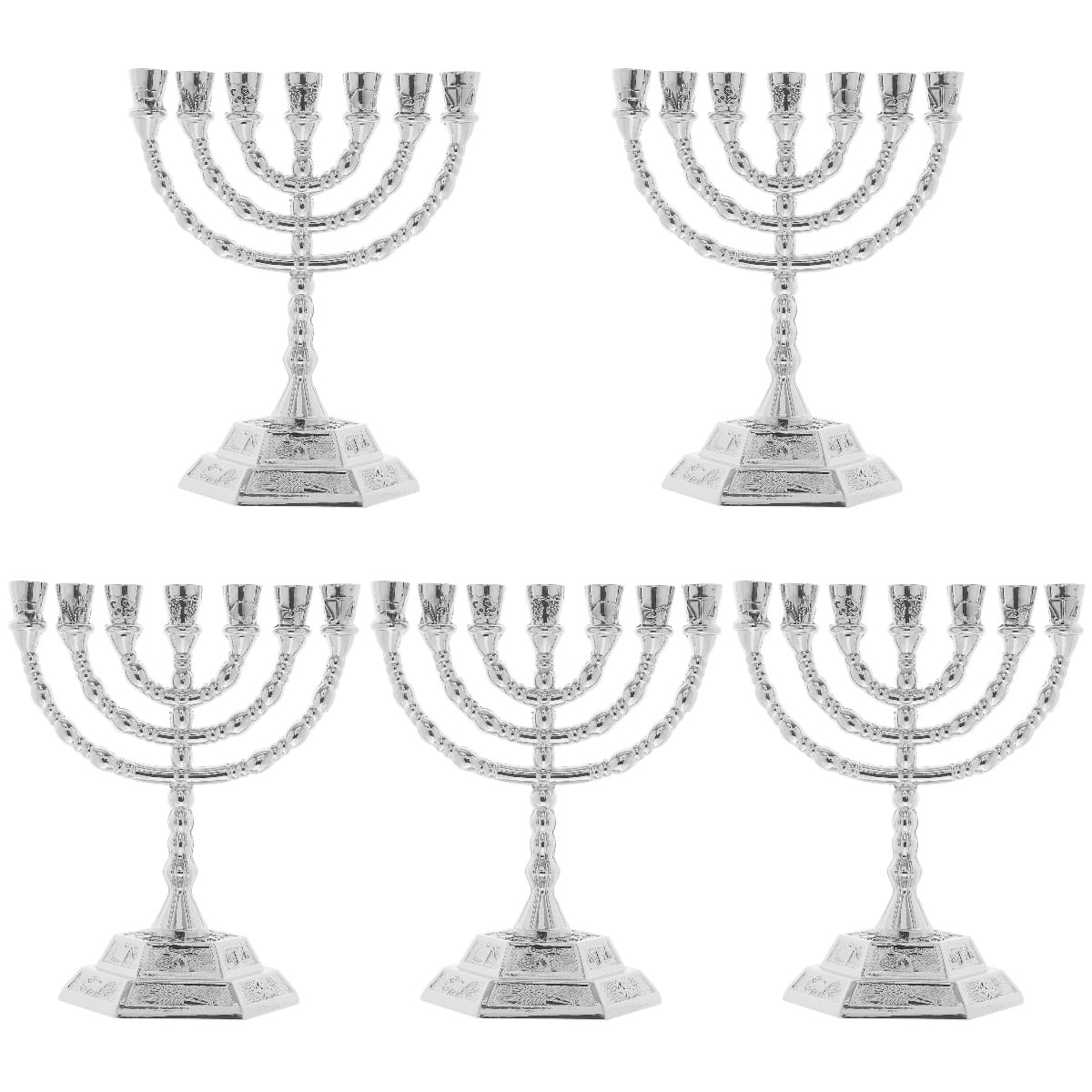Set of 5 7 Candlesticks Centerpieces Holder Table Decorations Miss ...