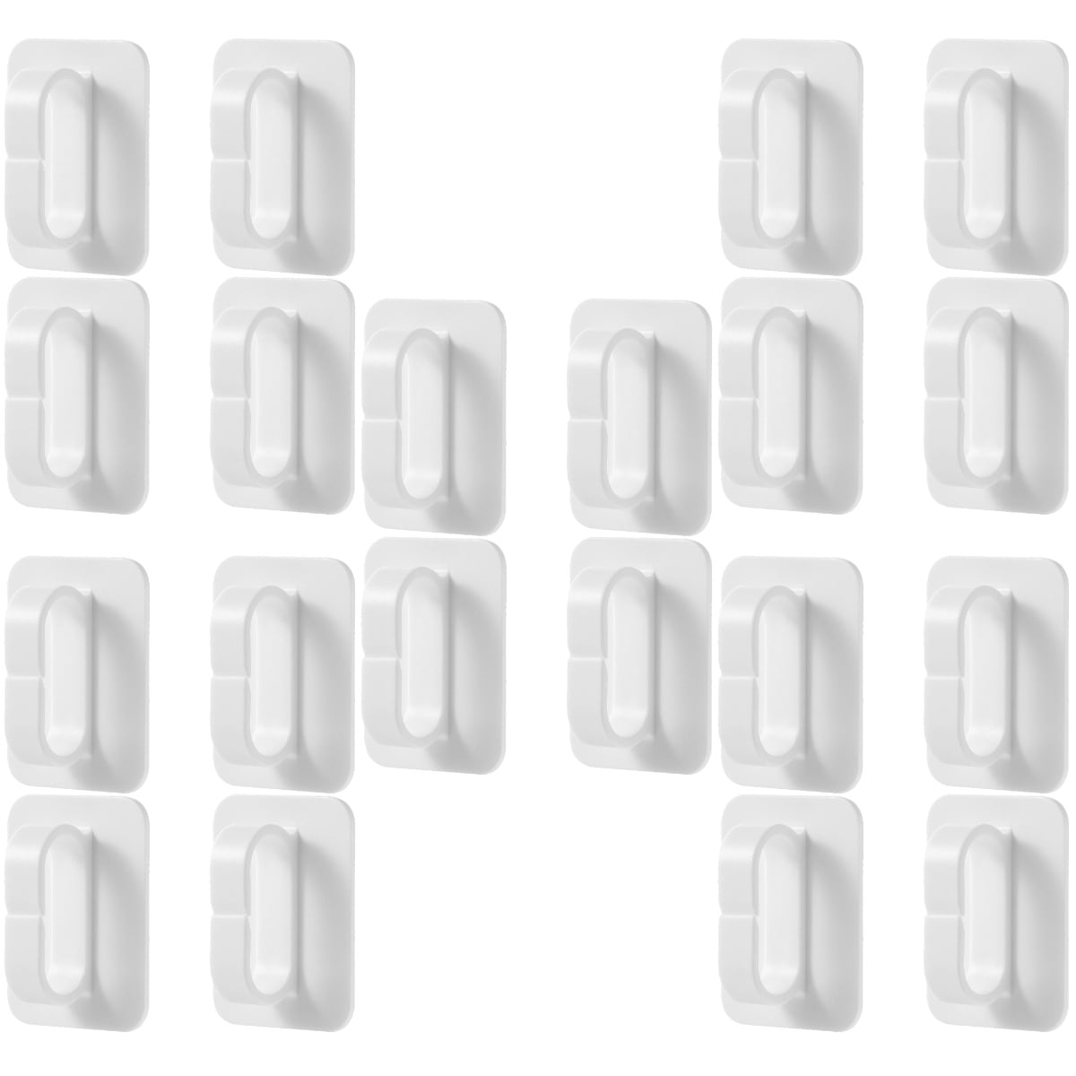 Set of 5 Adhesive Hooks Small Towel Storage Bridge Nose Replacement ...