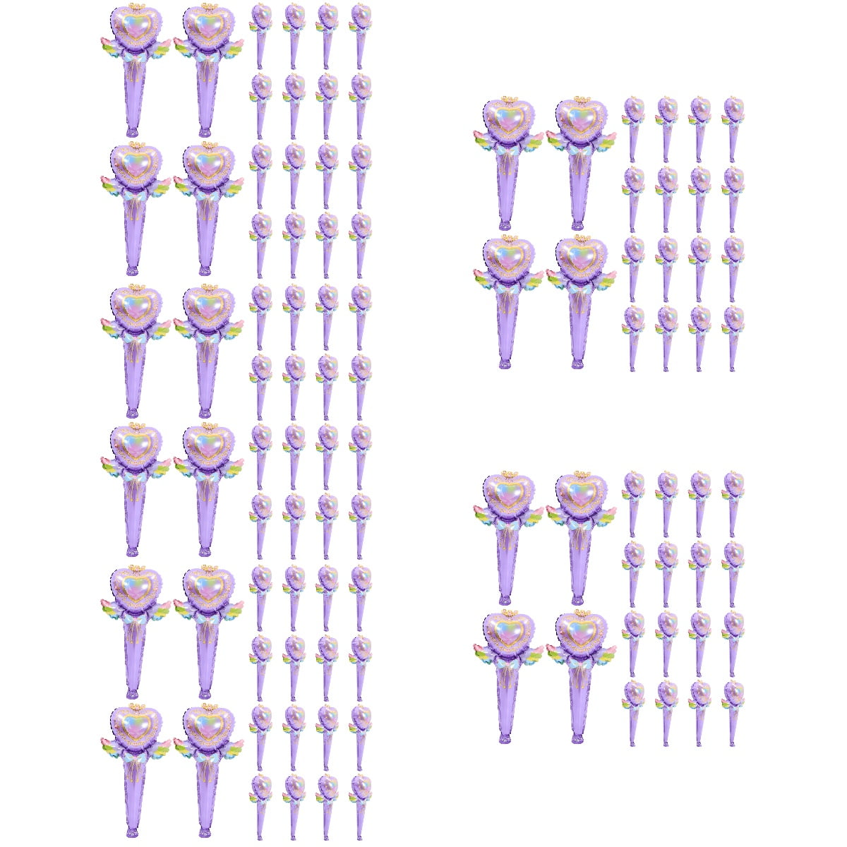 Set of 5 Balloon Stuffing Machine Inflatable Fairy Wand Bride - Walmart.com