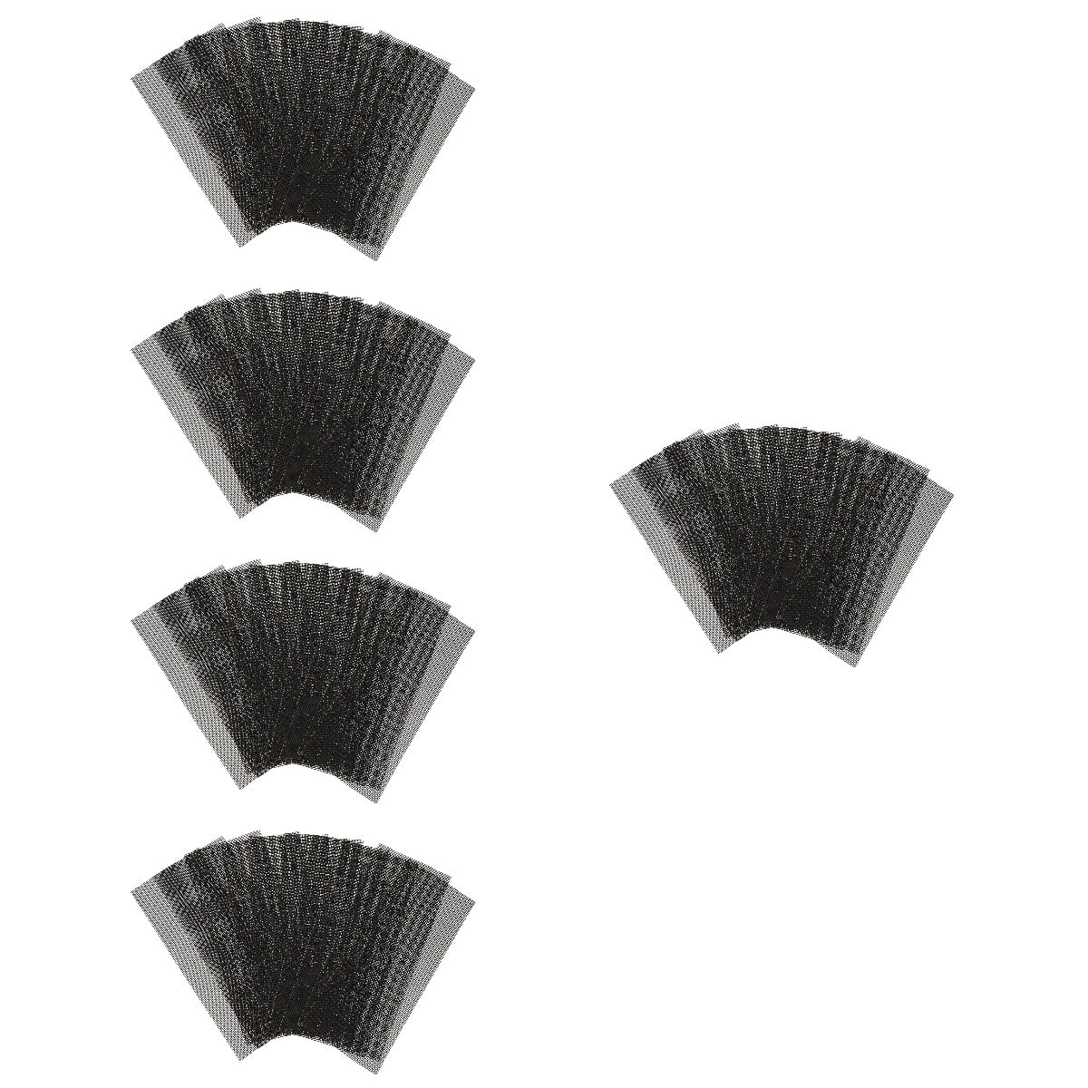 Set of 5 Buffing Mesh Sandpaper Polishing Sandpapers 27.8X11.5cm ...