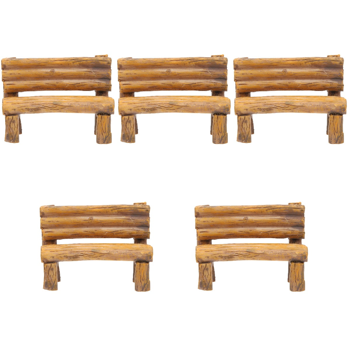 Set of 5 Chair Stake Garden Ornaments Outdoor Decorations Office ...