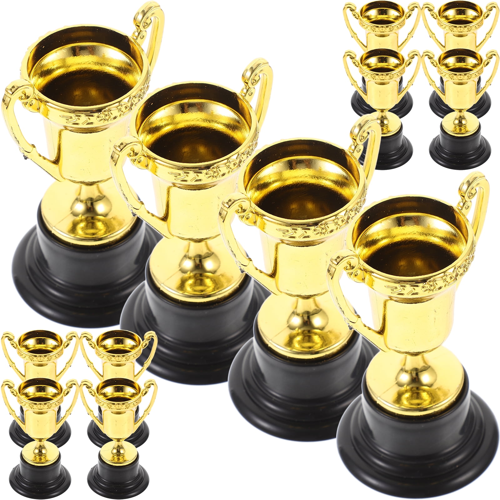 Set of 5 Children's Trophy Boxes for Girls Golden - Walmart.com