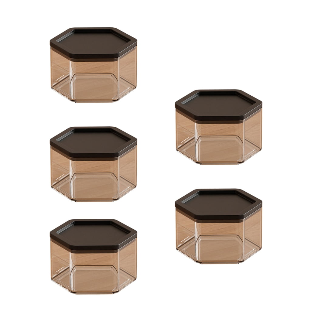 Set of 5 Collectible Figurine Showcase Racks Stylish Blind Box Storage ...