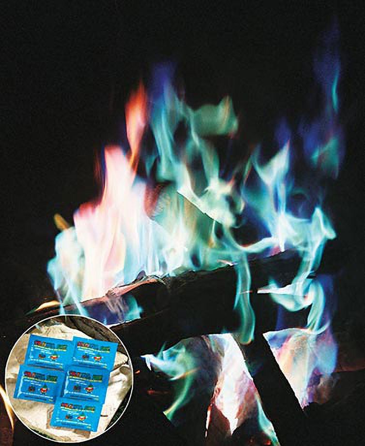 Set of 5 Colorful Fire Packets - Walmart.com