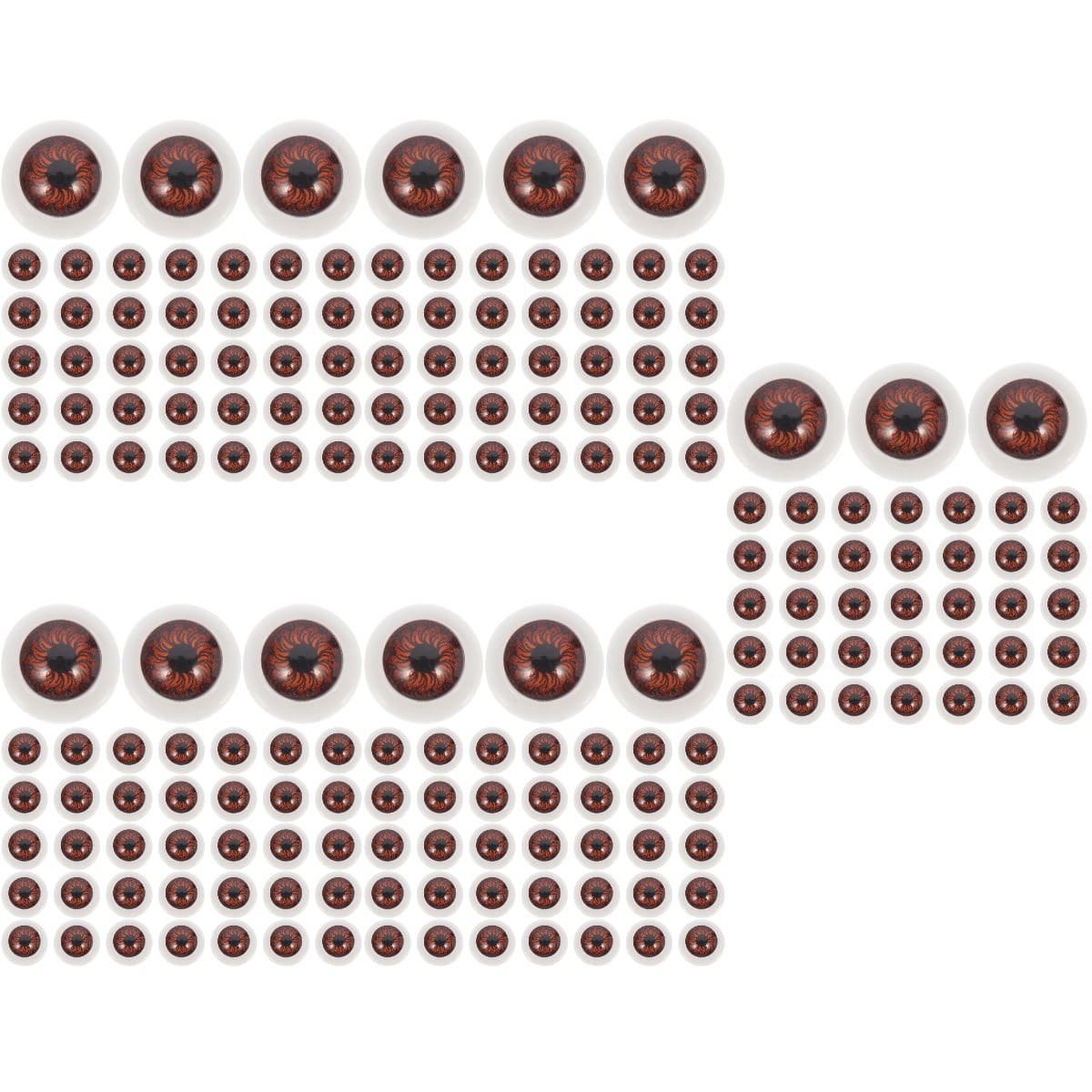 Set of 5 DIY Eye Patches Fake Eyes for Dolls Small Object Decoration ...