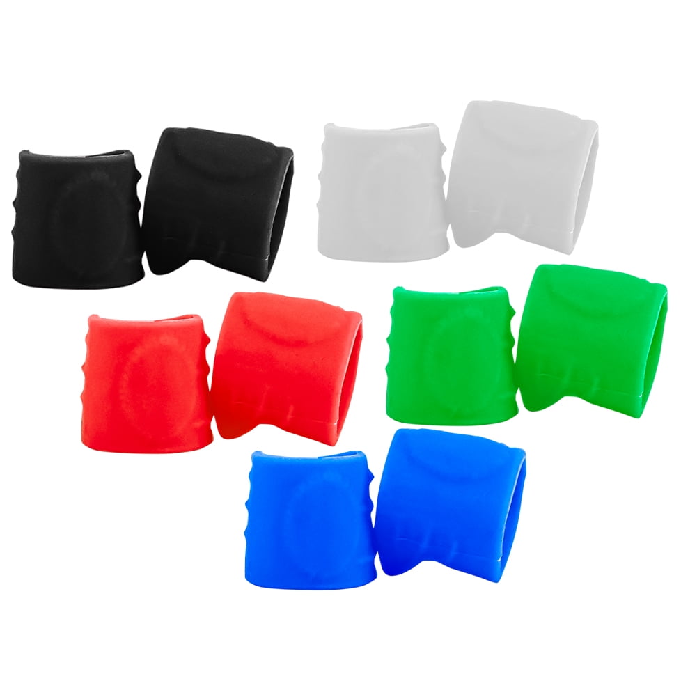Set of 5 Different Colored Elbow Pad Sets for Wrestling Action Figures ...