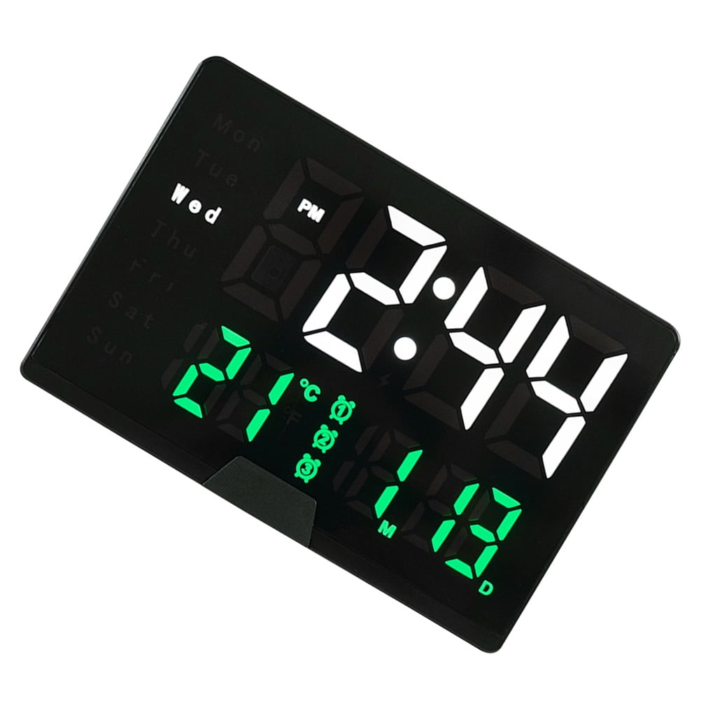 Set of 5 Digital Temperature Alarm Clock Home Decoration - Walmart.com