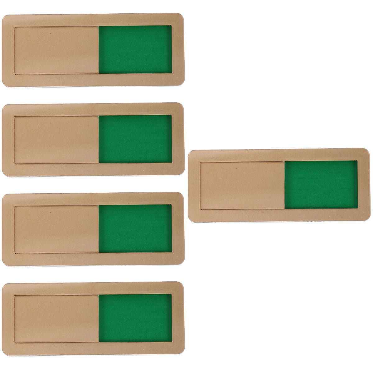 Set of 5 Do Not Disturb Sign Gold Creative Signage Meeting Room Privacy ...