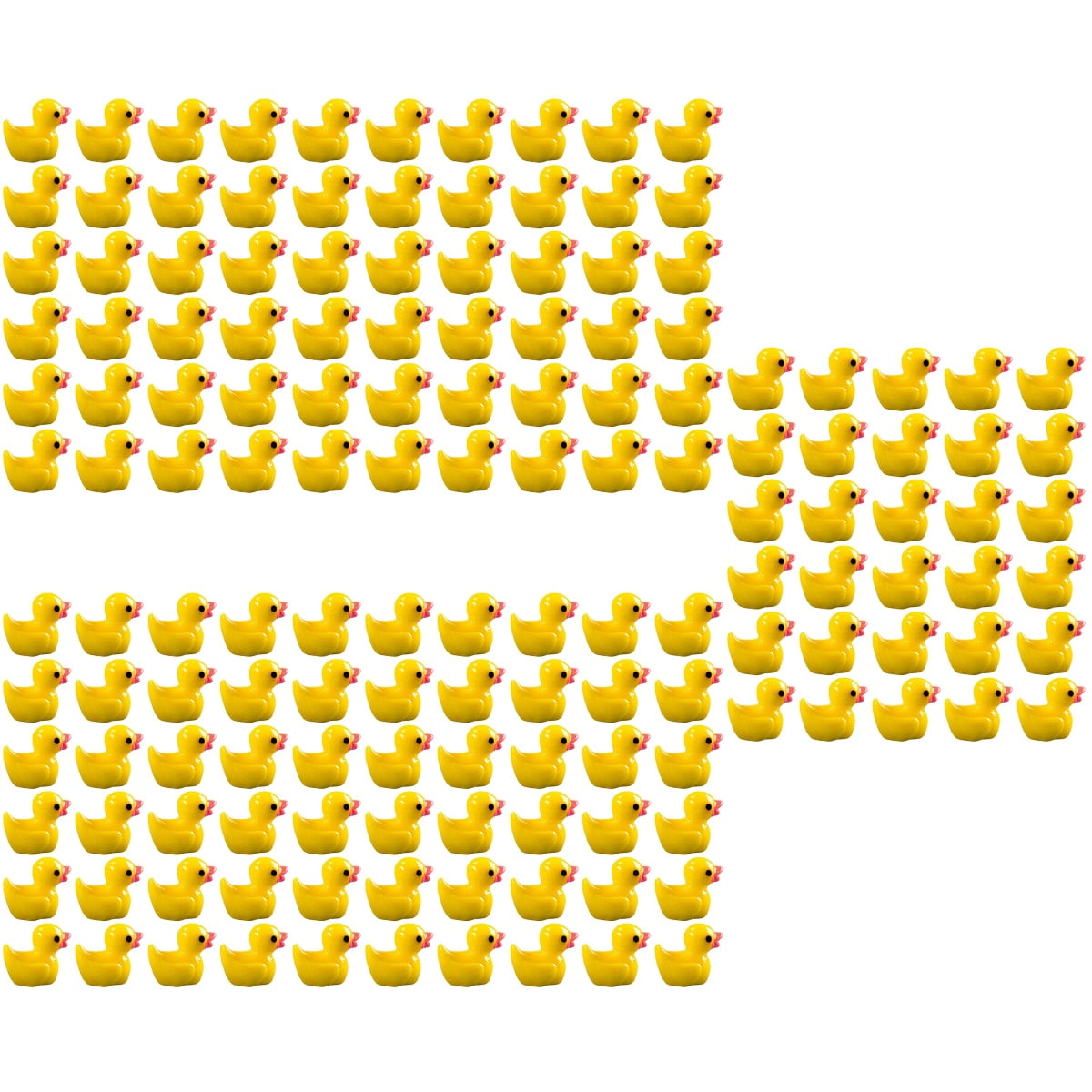 Set of 5 Dollhouse Mini Gnomes Resin Duck Miniature Ducks Scene Decor ...