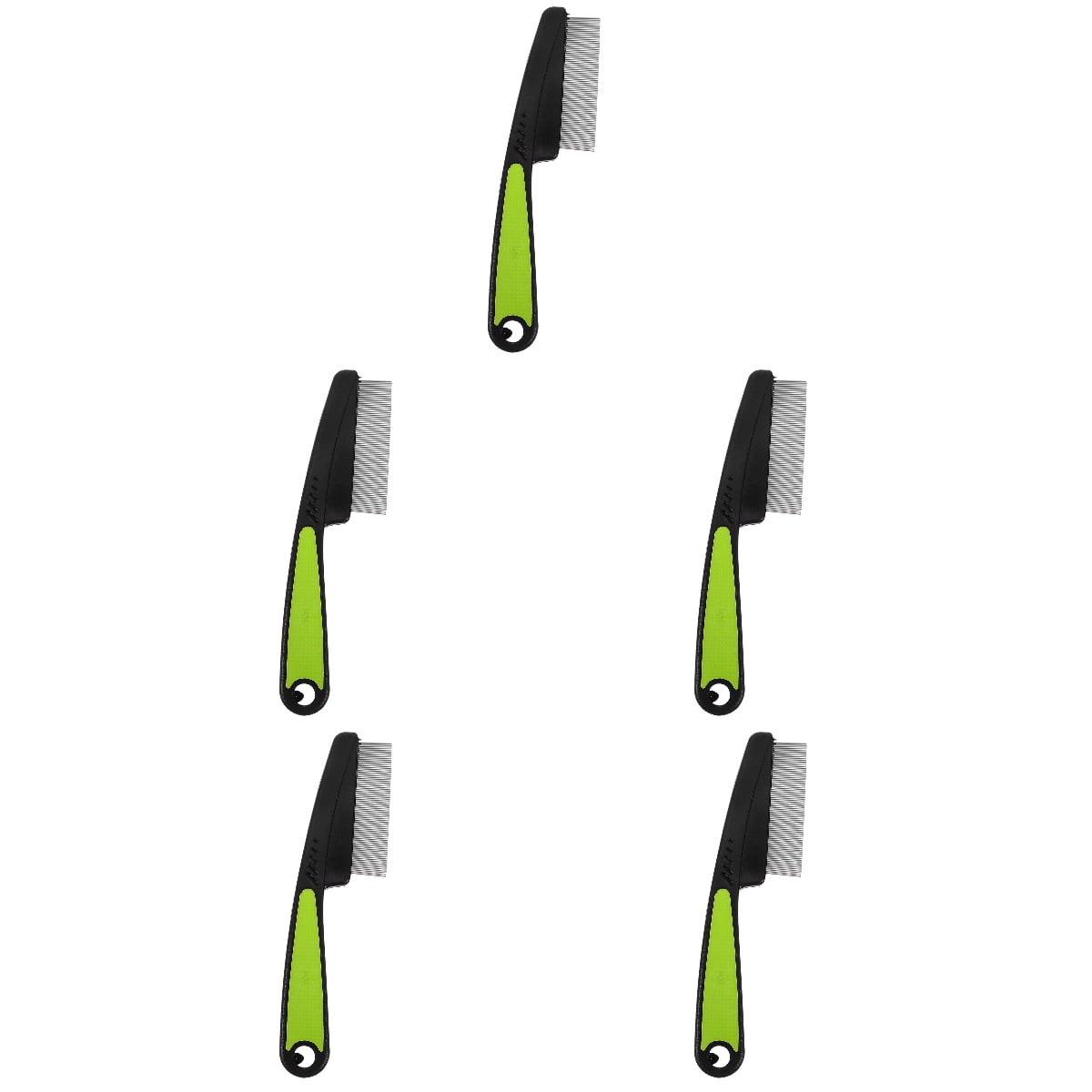 Set of 5 Electric Comb Cat Dandruff Stainless Steel Fine Tooth Man ...