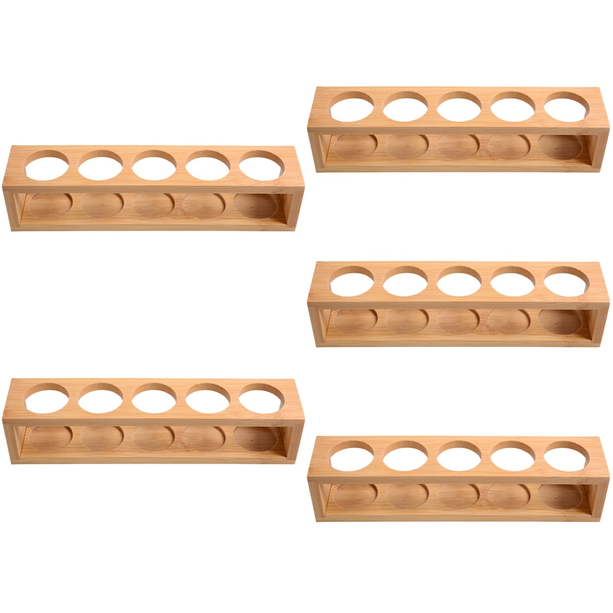 Set of 5 Essential Oil Display Stand Storage Case - Walmart.com