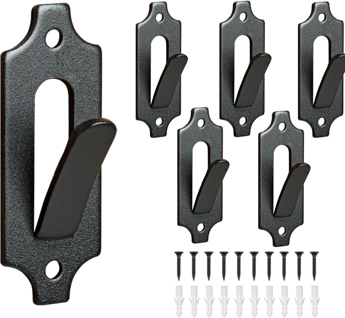 Set of 5 European Mount Skull Hanger Euro Mounts Skull Hangers Hard ...