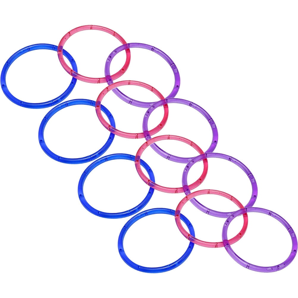 Set of 5 Floral Wind Chime DIY Circle Hooks Door Wireless - Walmart.com