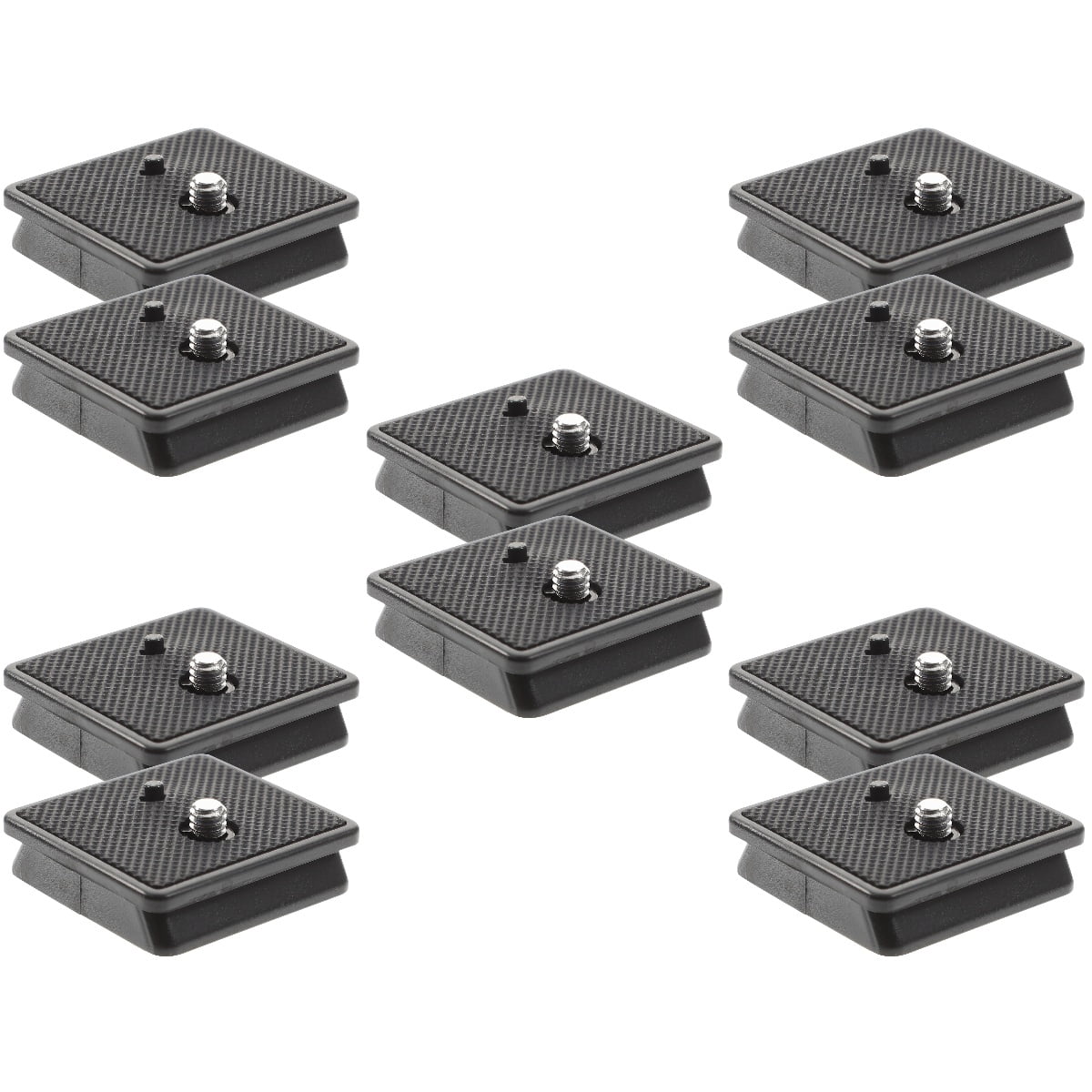 Set of 5 Gimbal Quick Release Plate Camera Tripod Mounting Mounts Black ...