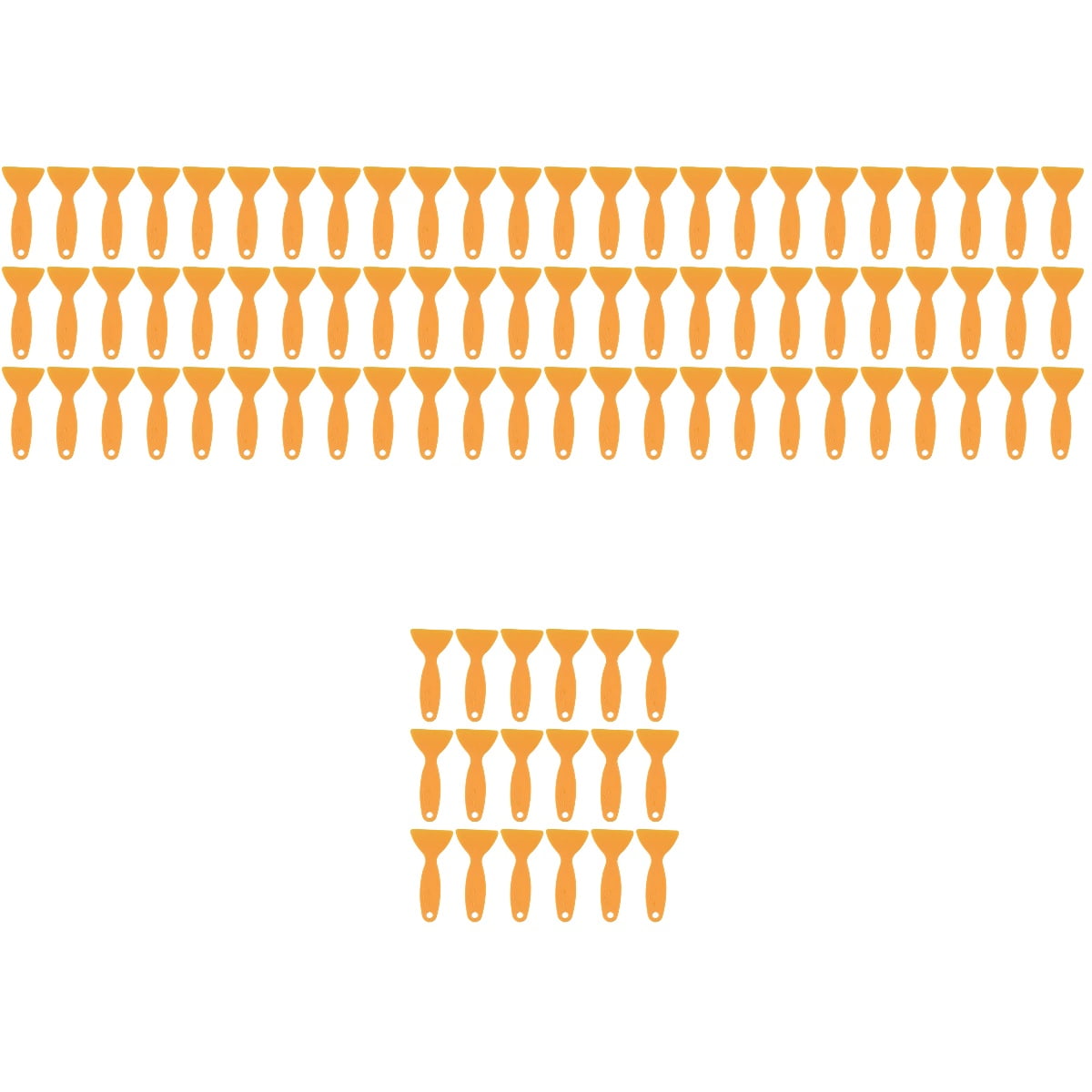 Set of 5 Glue Smear Applicator Adhesive Spreader Scraper Tree Handheld ...