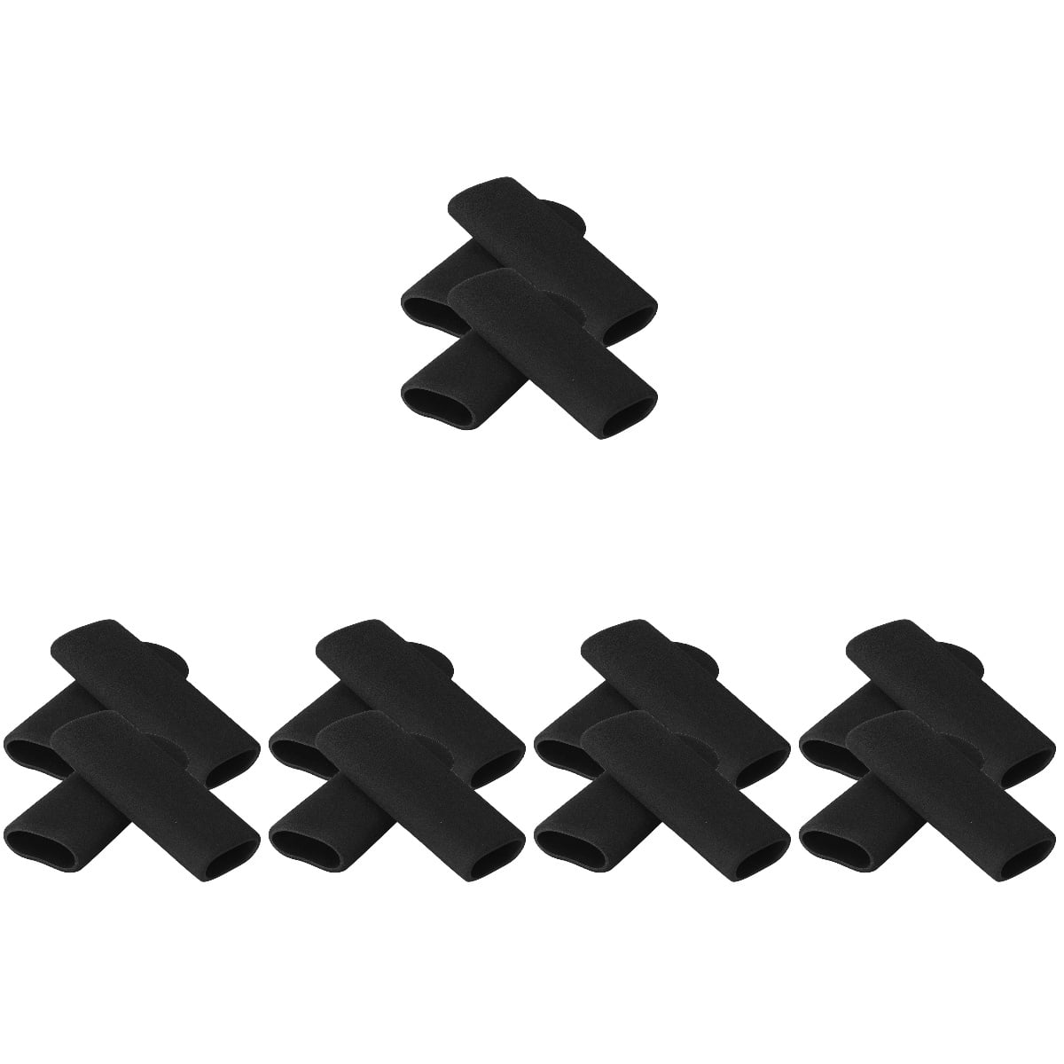 Set of 5 Handlebars Levers Sponge Grips Motorcycle Grips 12X2.1X2.1CM ...