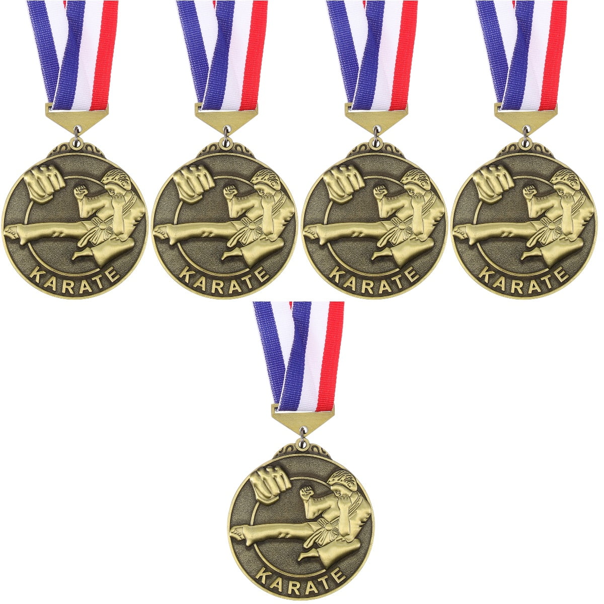 Set of 5 Hanging Medals Chain Thumbs up Trophy Custom Pocket Watch ...