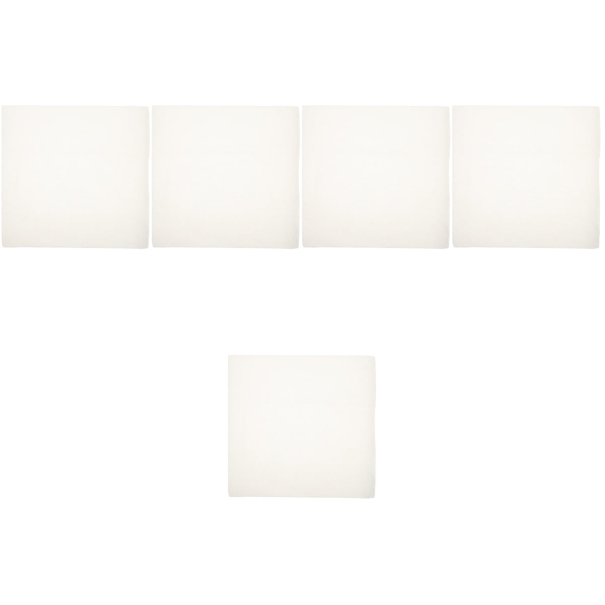 Set of 5 High Density Tofu Cloth Fine Cheesecloth Yogurt Cloth Muslin ...