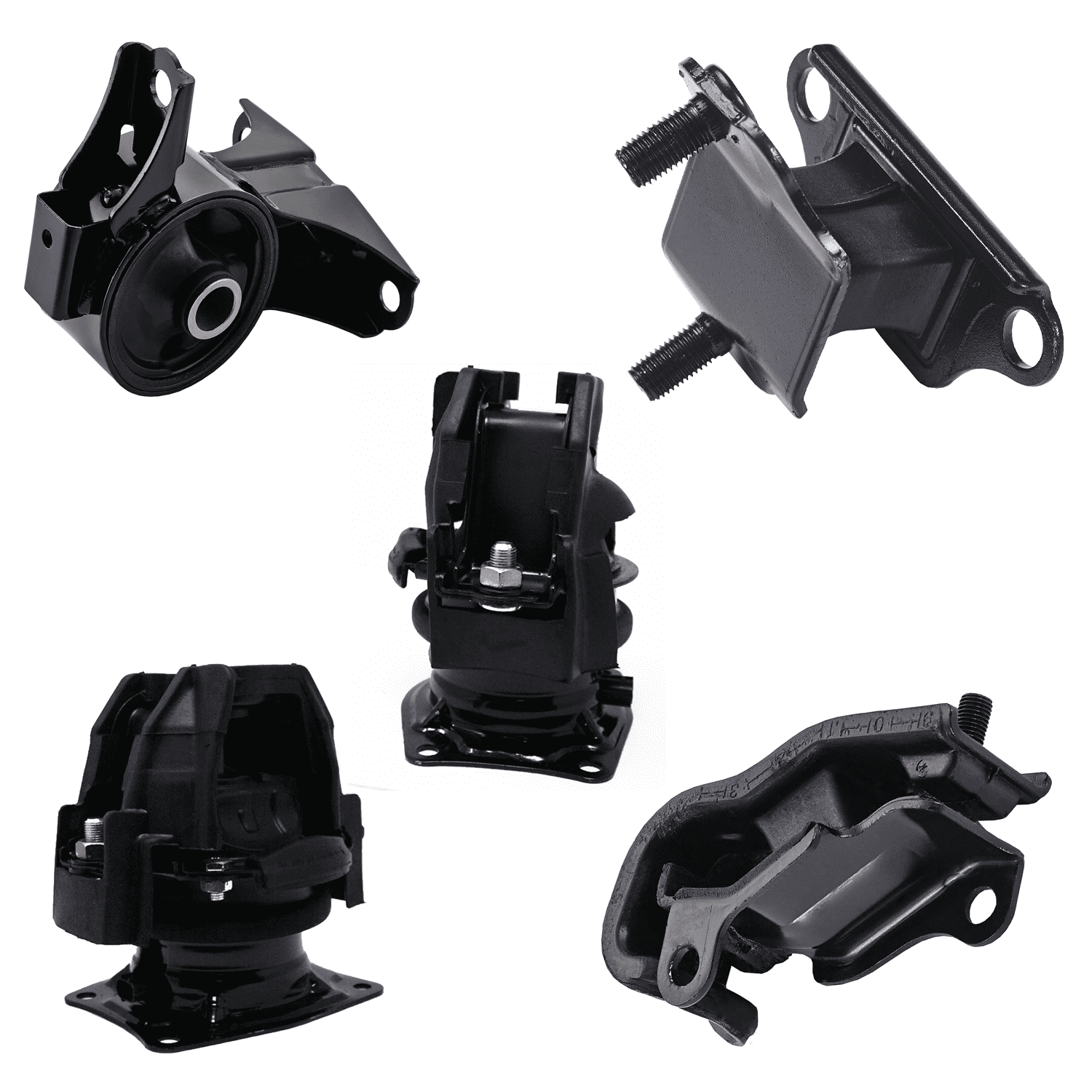 Set of 5 ISA Engine Motor Mount Set Compatible with 2005-06 Honda ...