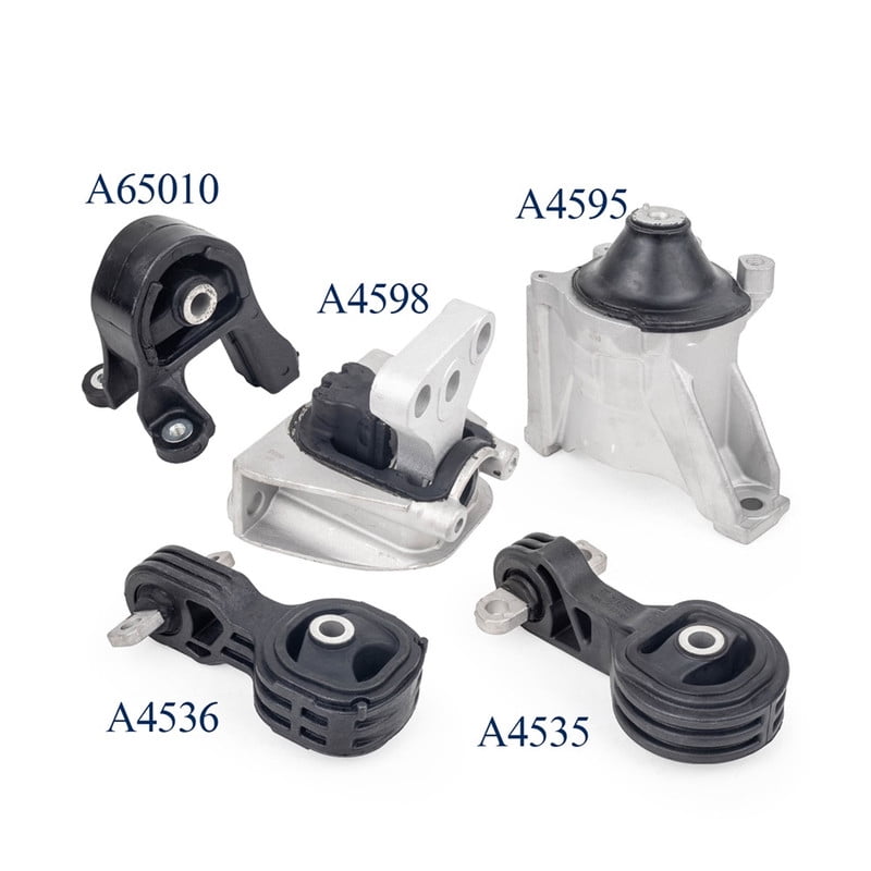 Set of 5 ISA Engine Motor & Transmission Mount Compatible with 2007 ...