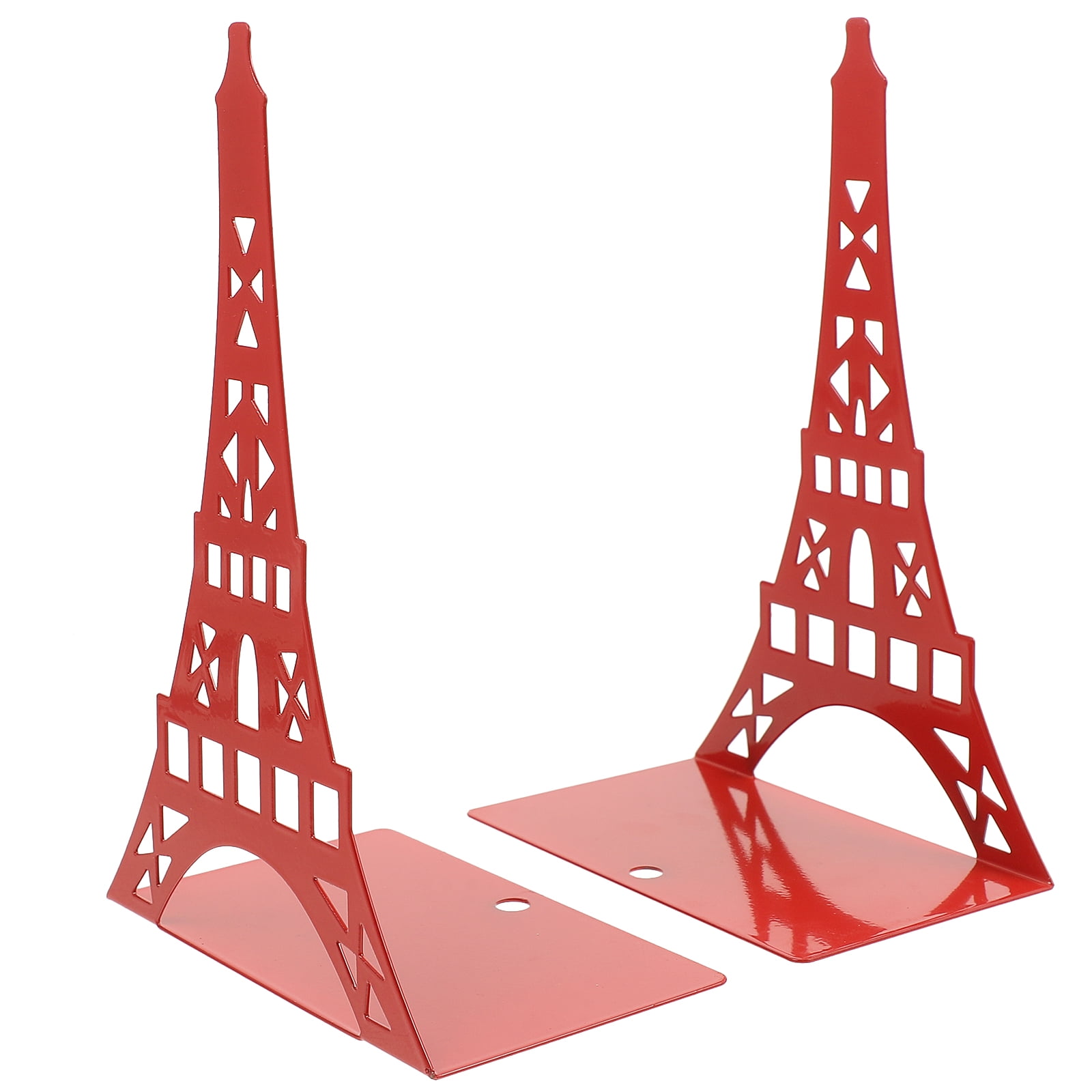 Set of 5 Metal Book Holder Modern Bookends Rotating Bookshelf Kids ...