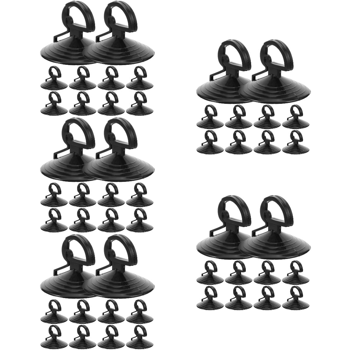 Set of 5 Mini Light Bulb Suction Cup Sink Valve Core Removal Tool Cups ...