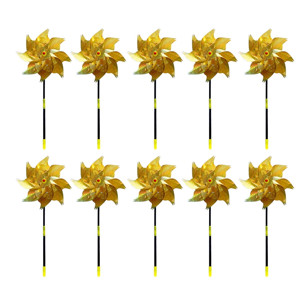 Set of 5 Mini Windmill Children's Outdoor Toys Decorative Windmills ...