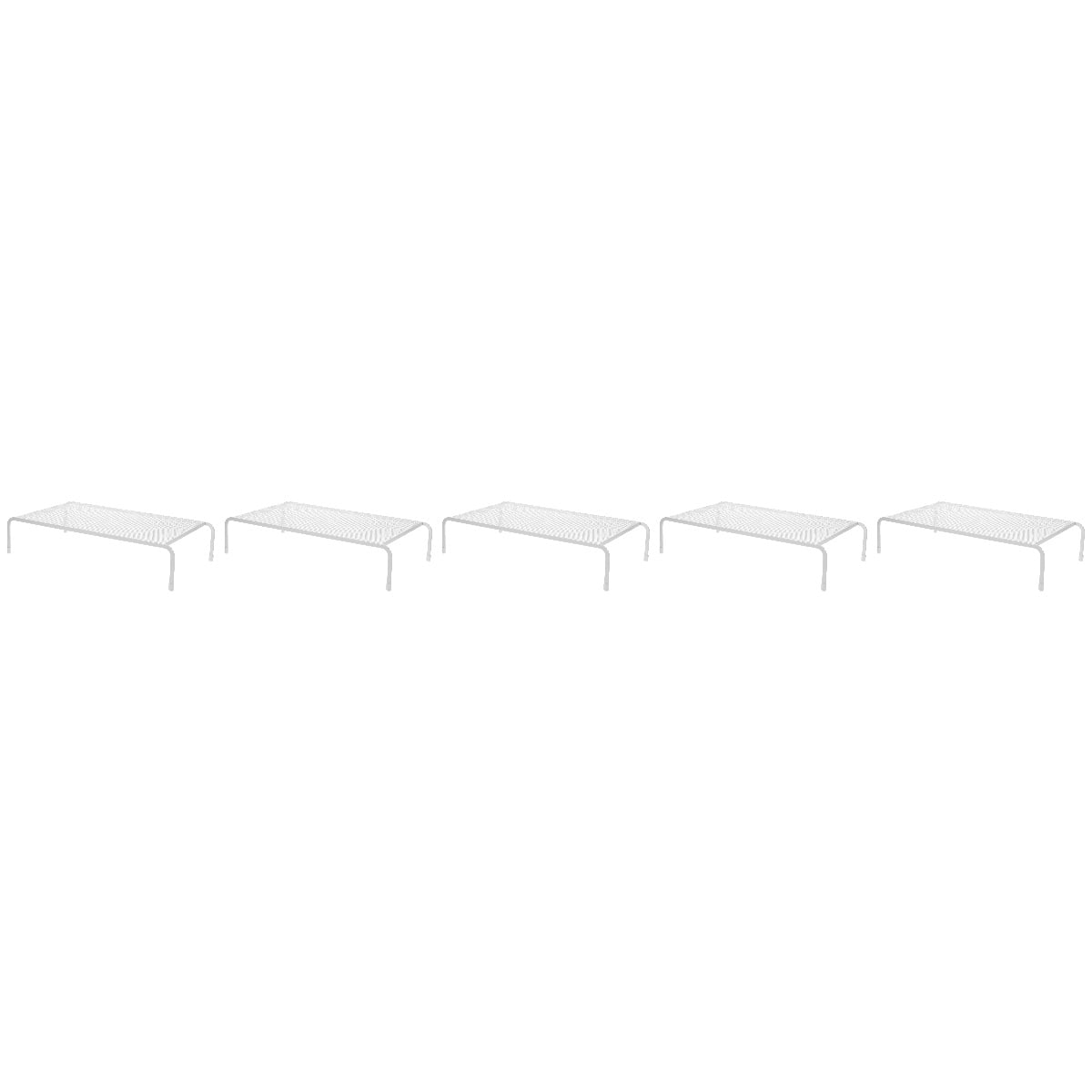 Set of 5 Monitors Base Desktop Computer Elevated Bracket Raised Storage ...