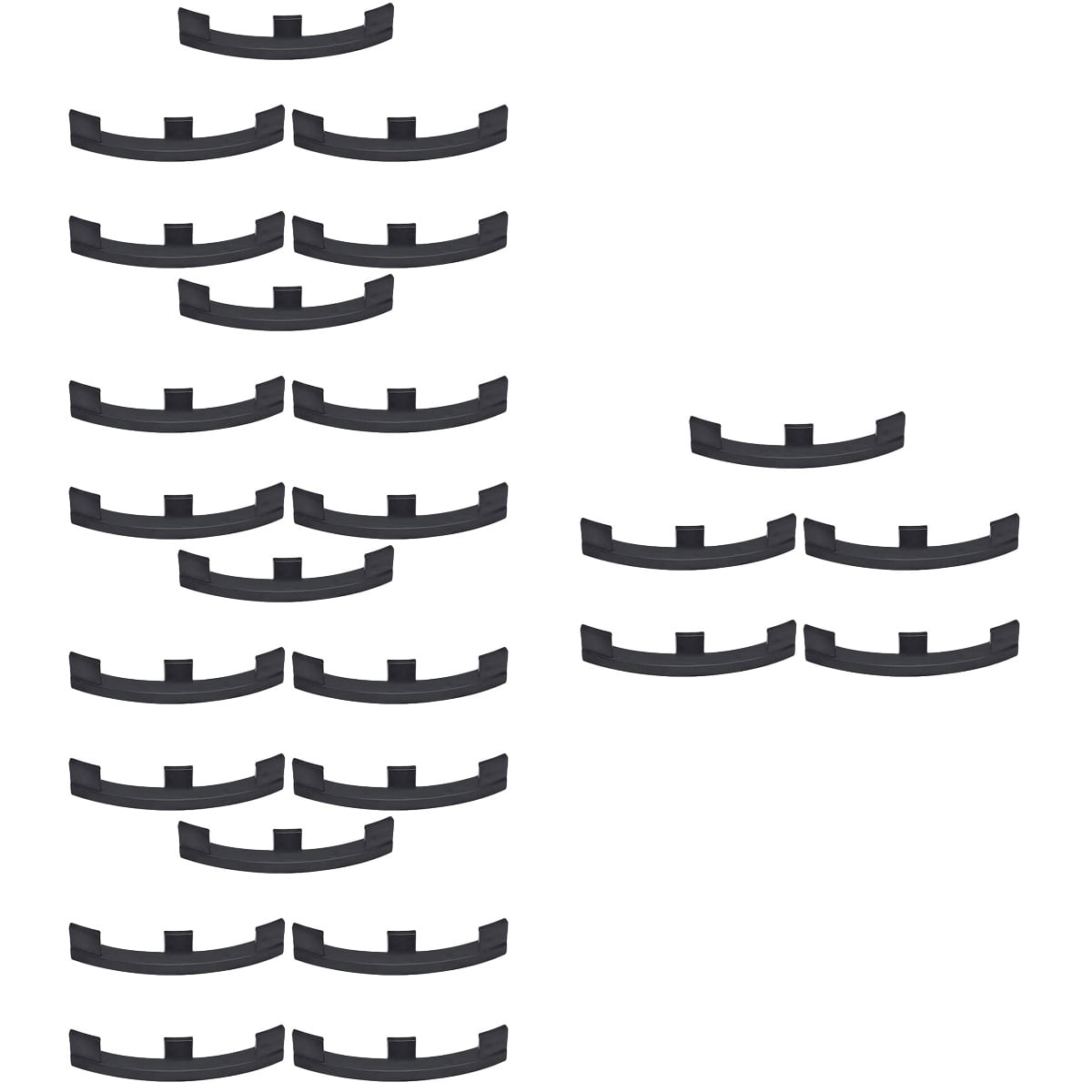 Set of 5 Out Door Plants Bending Clamp Bender Fixed Clips Shaping ...