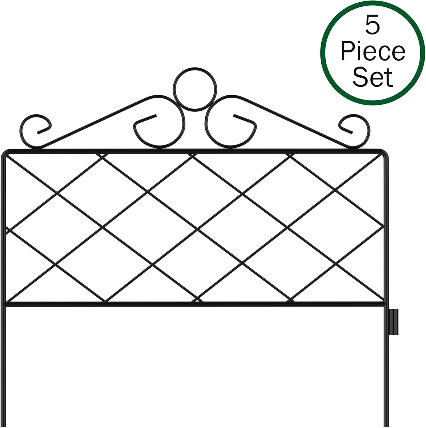 Set of 5 Panels for Decorative Edging Flower Beds & Landscaping ...
