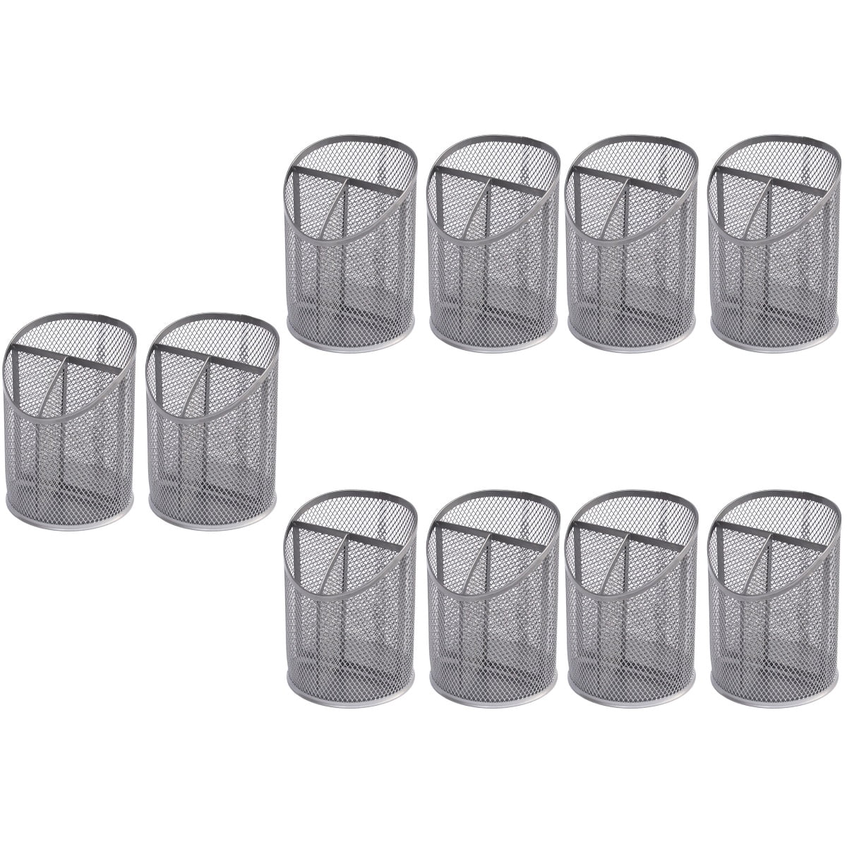 Set of 5 Pencil Cup Gem Dig Kit Toothpicks Charcuterie Office Silver ...