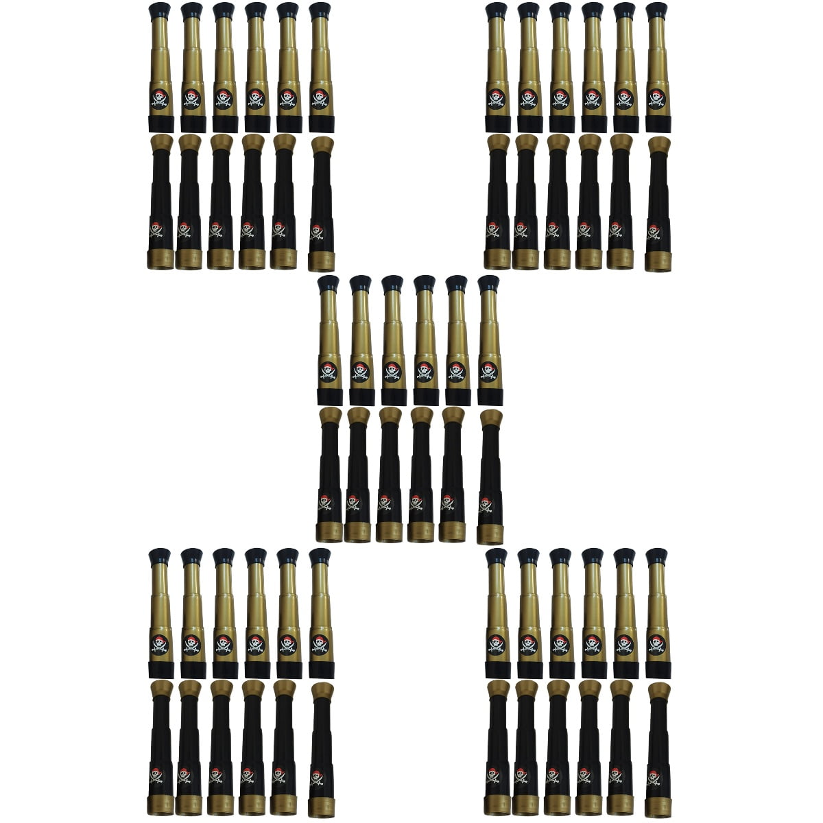 Set of 5 Pirate Telescope Party Telescopes Kids Garden Toys Prop Child ...