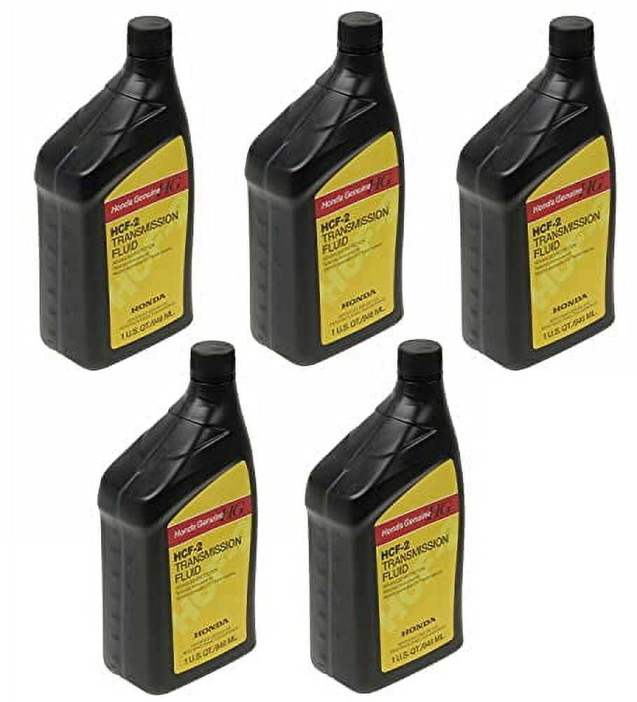 Honda Transmission Fluid, 5 Quarts, HCF-2 Compatible, Automatic Fluid ...